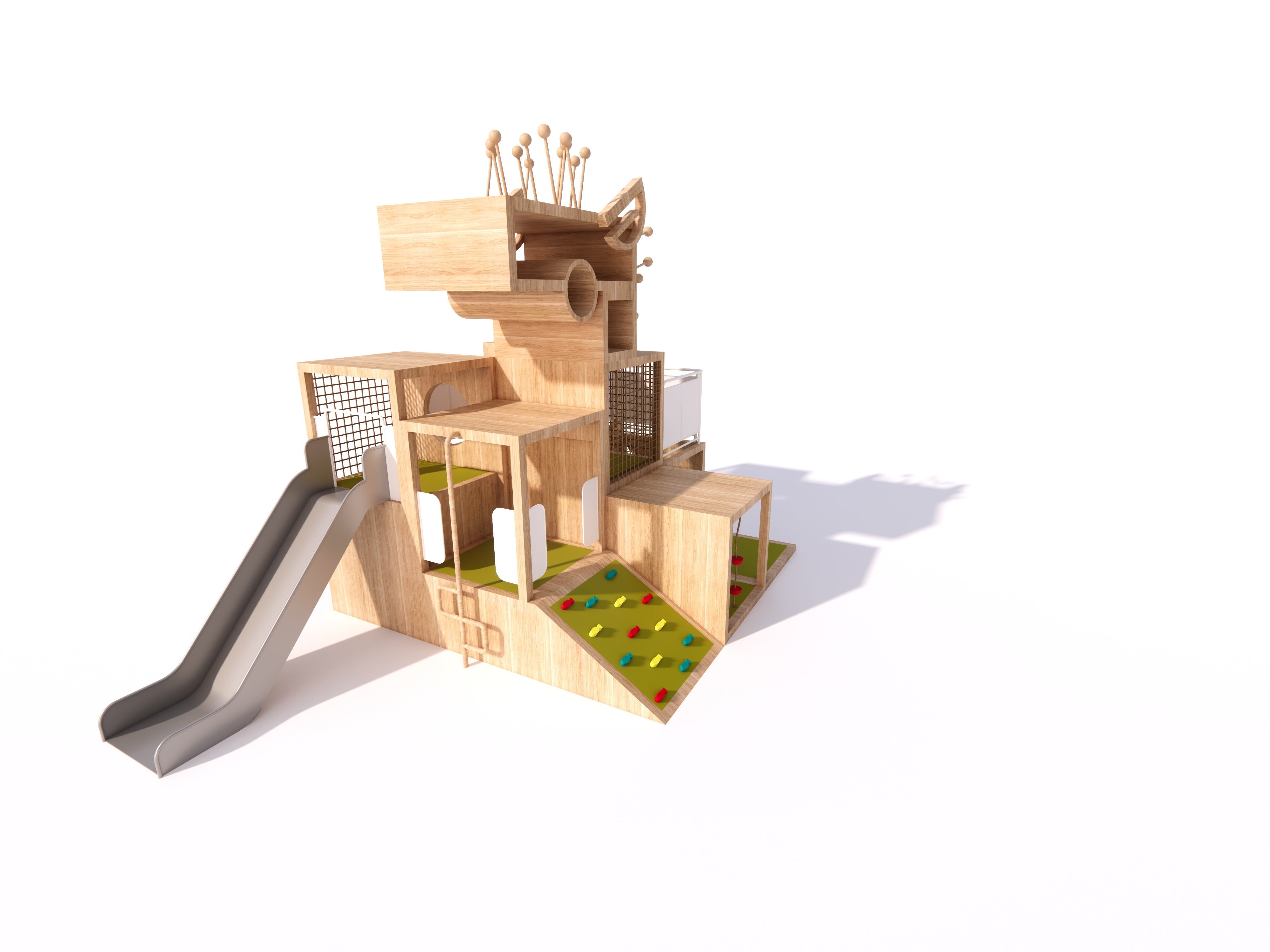 Giraffe-Themed Playhouse – Polycobond